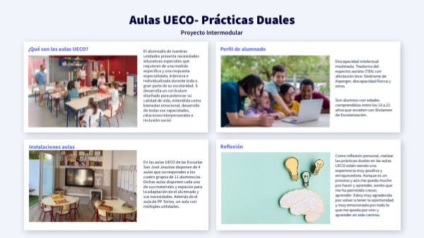 Aulas UECO- Prácticas Duales | Genially