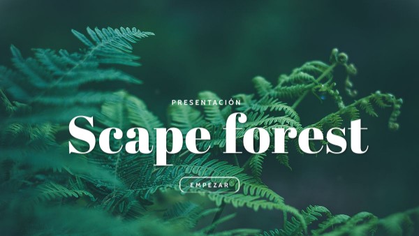Scape forest | Genially