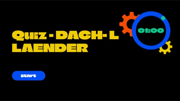 Quiz - DACH- L LÄNDER | Genially