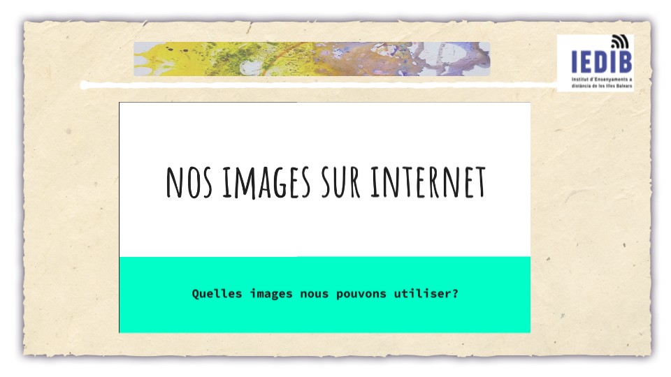 Nos images sur internet | Genially