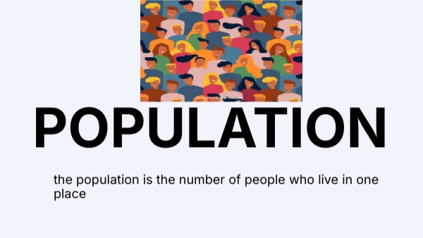 population | Genially
