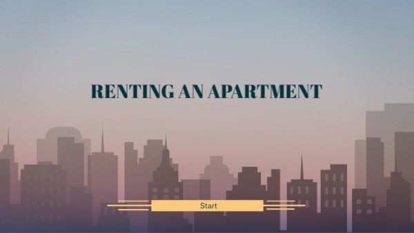 Renting an Apartment | Genially