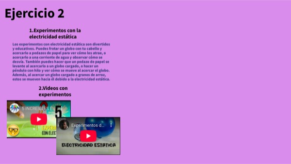 Ejercicio 2 | Genially