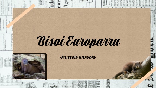 Bisoi Europarra | Genially