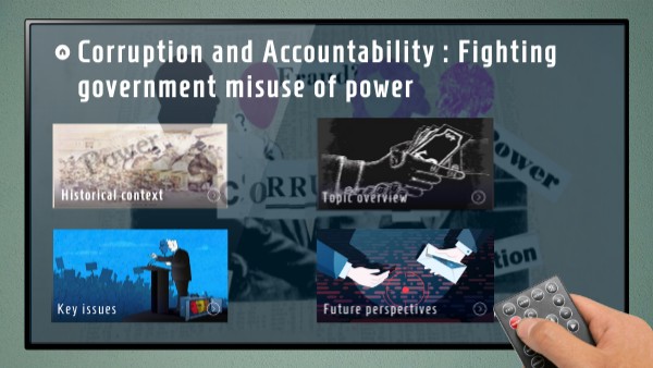 Corruption and Accountability : Fighting government misuse of power ...