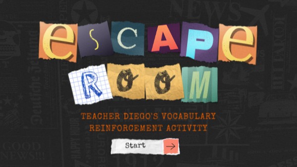 Teacher Diego's Vocabulary reinforcement activity | Genially