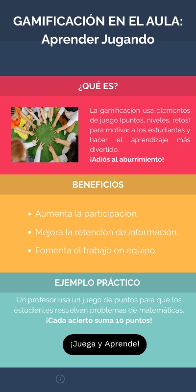 GAMIFICACIÓN EN EL AULA: Aprender Jugando | Genially