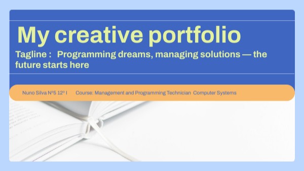 My creative portfolio | Genially