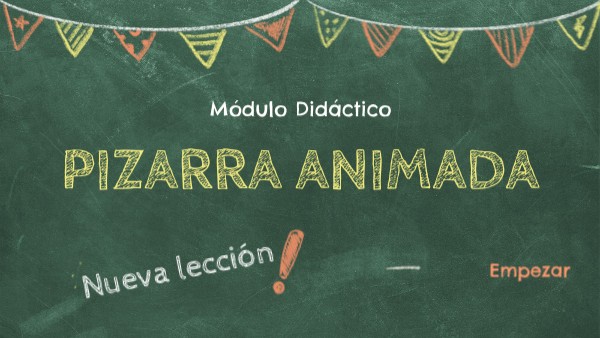 PIZARRA animada | Genially