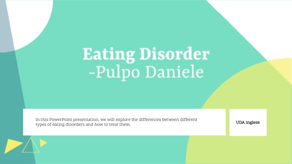 Eating Disorder -Pulpo Daniele | Genially