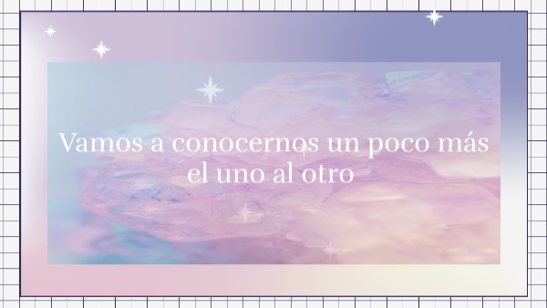 Vamos a conocernos un poco más el uno al otro | Genially
