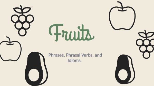Fruits | Genially