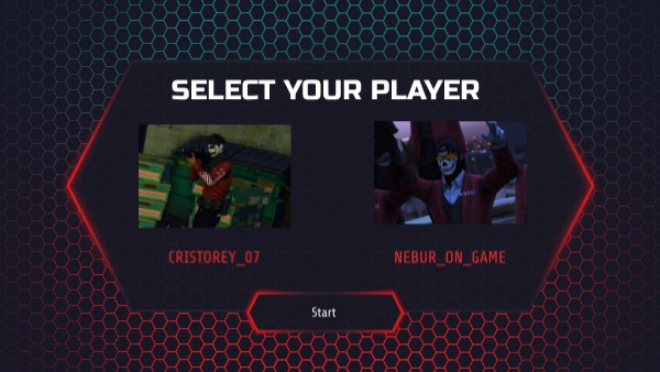 Select your player | Genially