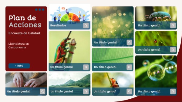 Plan de Acciones | Genially