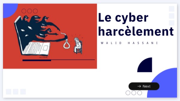 Le cyber harcèlement | Genially