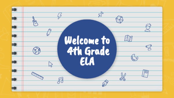Welcome to 4th Grade ELA | Genially