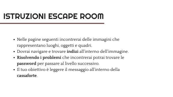 Escape Room | Genially