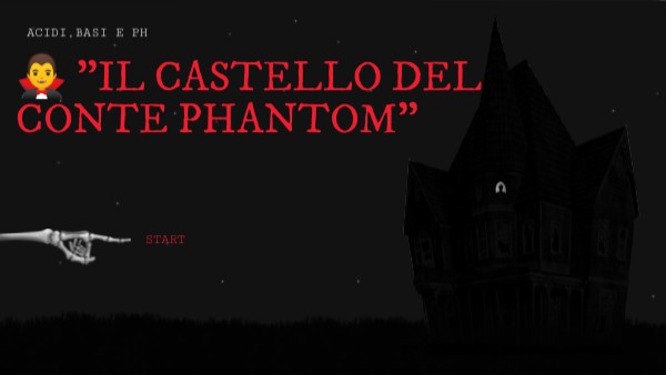 🧛‍♂️ "Il Castello del Conte pHantom" | Genially