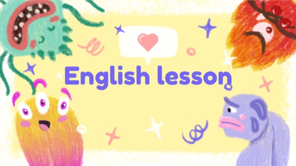 English lesson | Genially