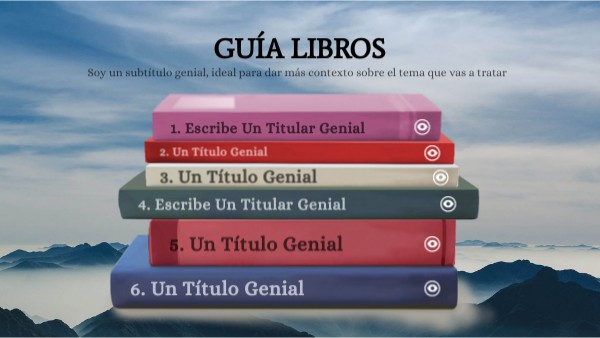 Guía libros | Genially