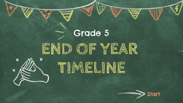 End of Year Timeline 2025 | Genially