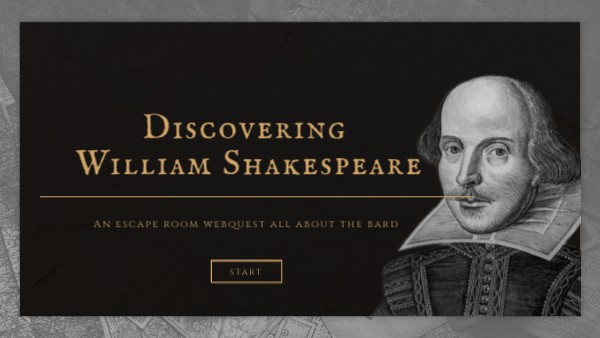 WILLIAM SHAKESPEARE ESCAPE ROOM | Genially