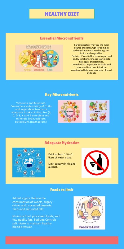 Healthy diet | Genially