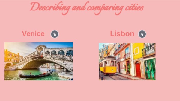 Describing and comparing cities | Genially
