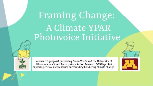 A Climate YPAR Photovoice Initiative | Genially