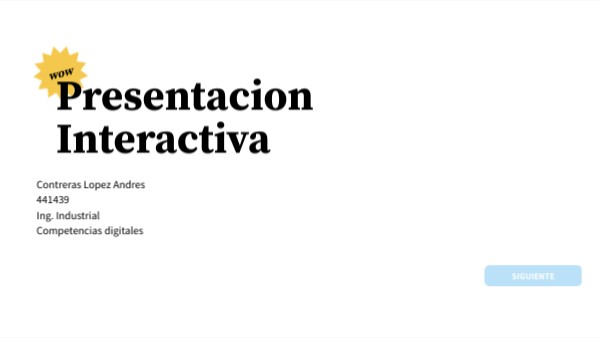 Presentacion Interactiva | Genially