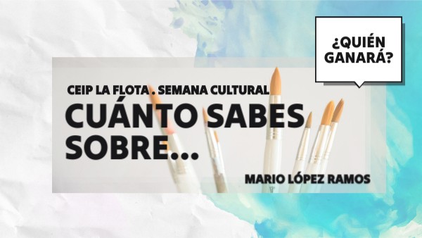 cuánto sabes sobre... Pedro Cano | Genially