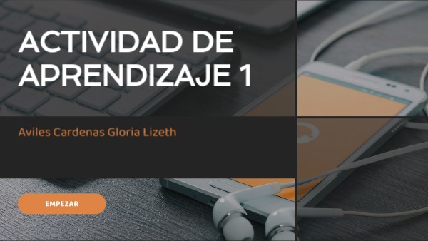 Actividad de aprendizaje 1 | Genially