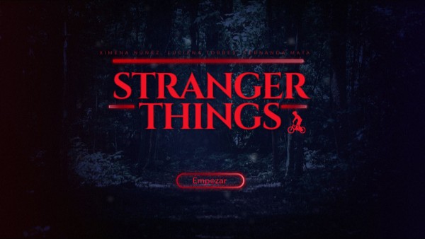 STRANGER THINGS | Genially