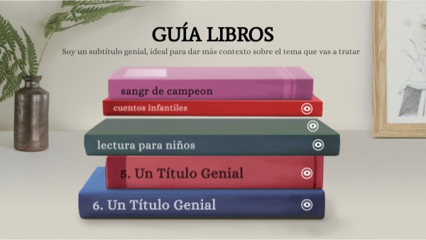 GUÍA LIBROS | Genially