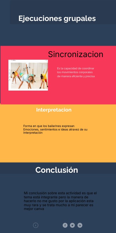 Ejecuciones grupales | Genially