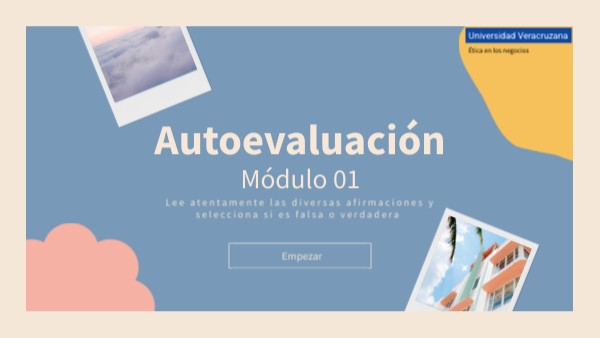 Autoevaluación | Genially