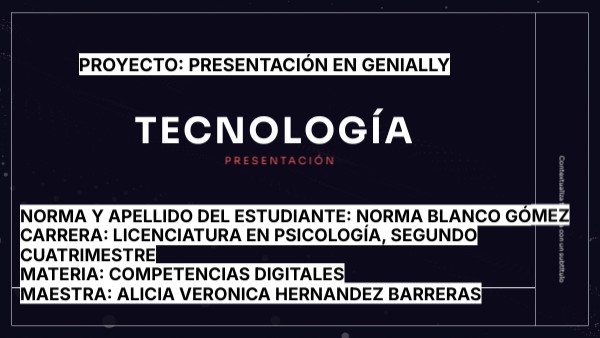 TECNOLOGÍA | Genially