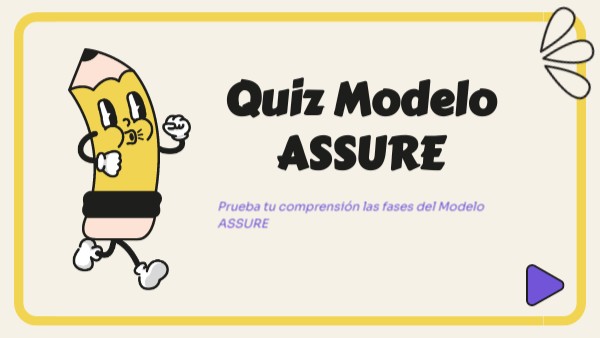 Quiz Modelo ASSURE | Genially