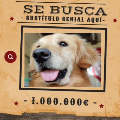 Tarjeta interactiva se busca | Genially