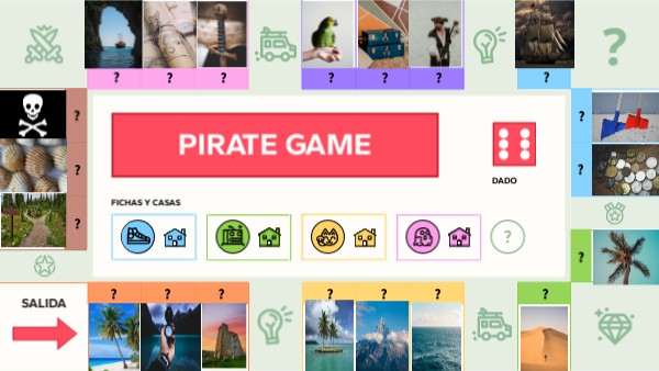 PIRATE VOCABULARY GAME | Genially