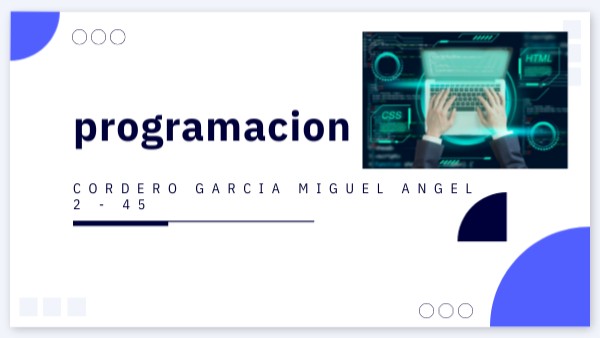 programacion | Genially
