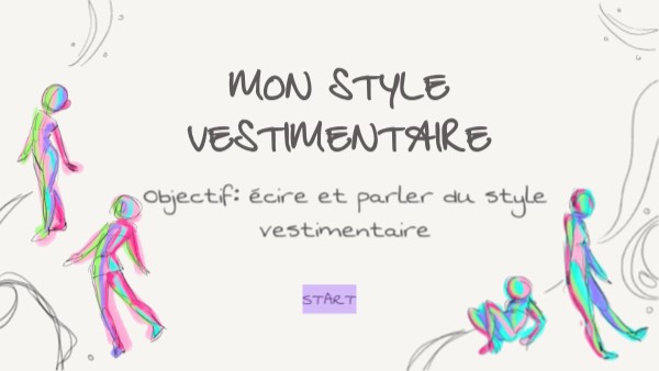 Mon style vestimentaire | Genially