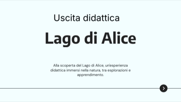 Lago di Alice | Genially