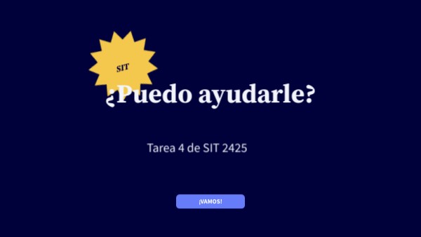 Tarea 4 SIT 2425 | Genially