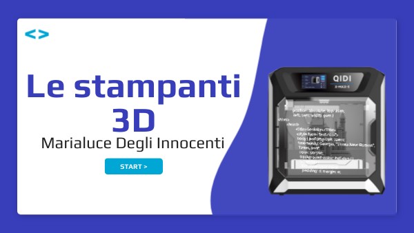 Le stampanti 3D | Genially