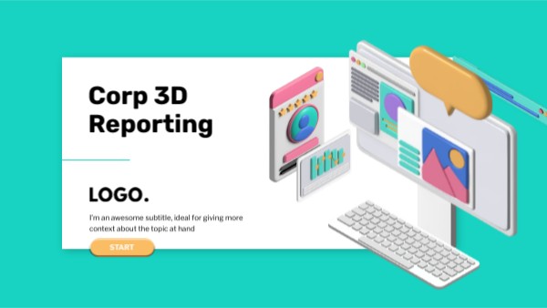 Rapport 3D Entreprise | Genially