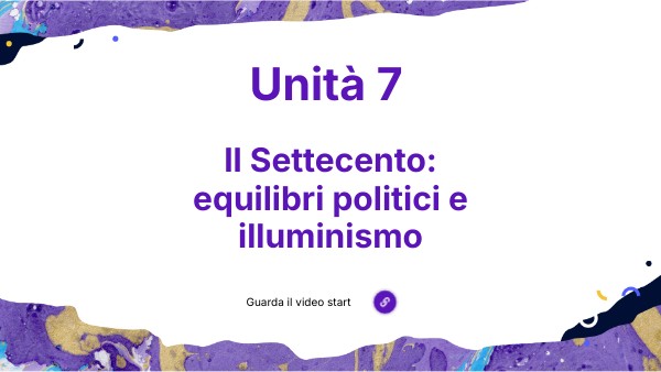Unità 7 | Genially
