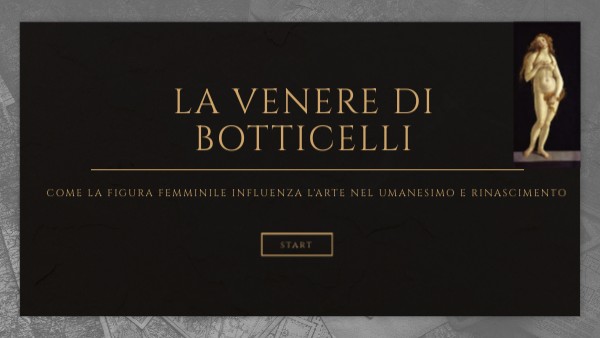 La venere di botticelli | Genially