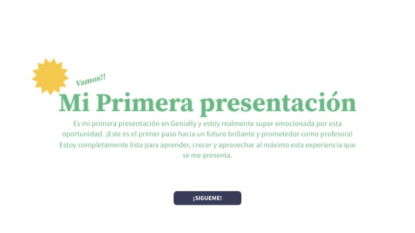 Mi Primera presentación | Genially