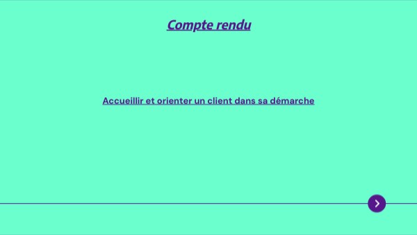 Compte rendu | Genially